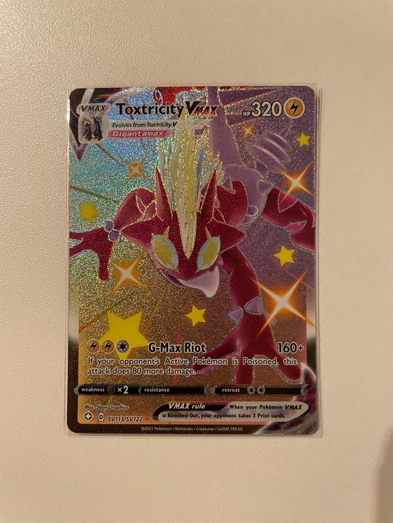 Pokemon Toxtricity Vmax Shiny | Kaufen auf Ricardo