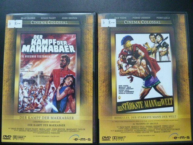Der Kampf der Makkabäer & Herkules, der stärkste Mann der W. | Acheter sur Ricardo