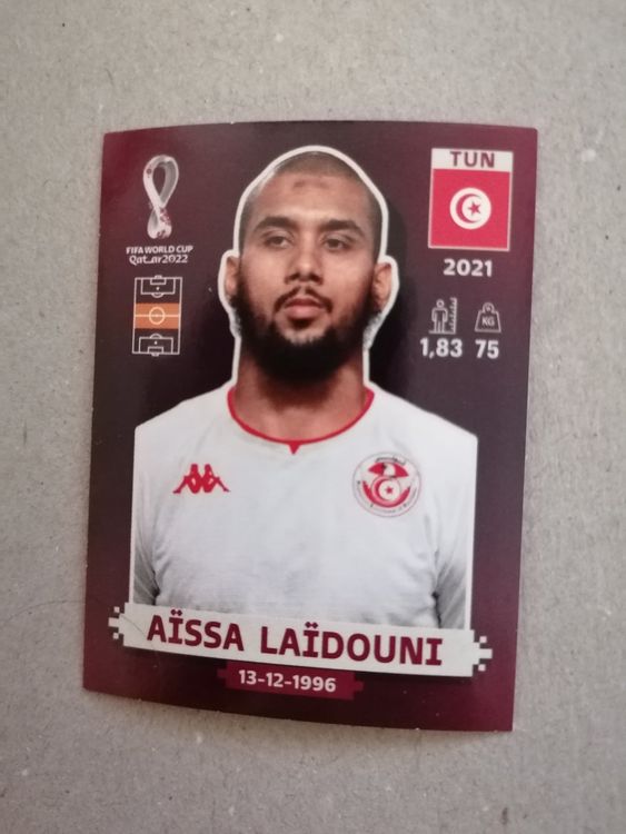 Panini Qatar 2022 Tun 14 Aïssa Laïdouni | Kaufen auf Ricardo
