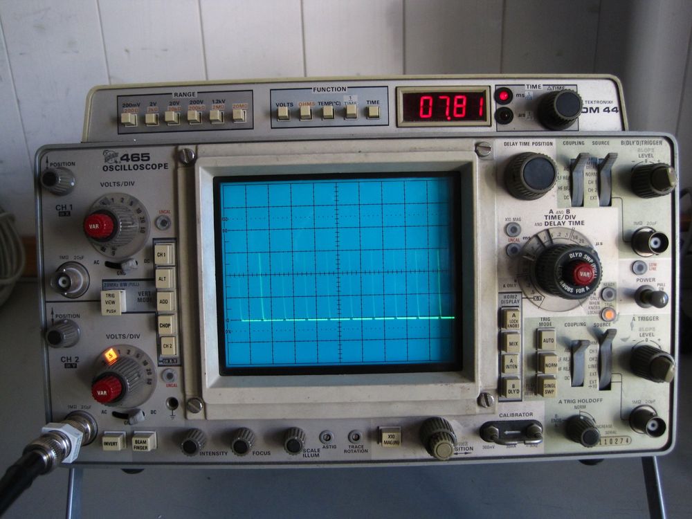 Tektronix Oscilloscope 465 mit DM44 | Kaufen auf Ricardo