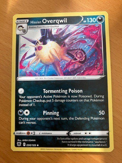 Pokemon Hisuian Overqwil 090/189 | Kaufen auf Ricardo
