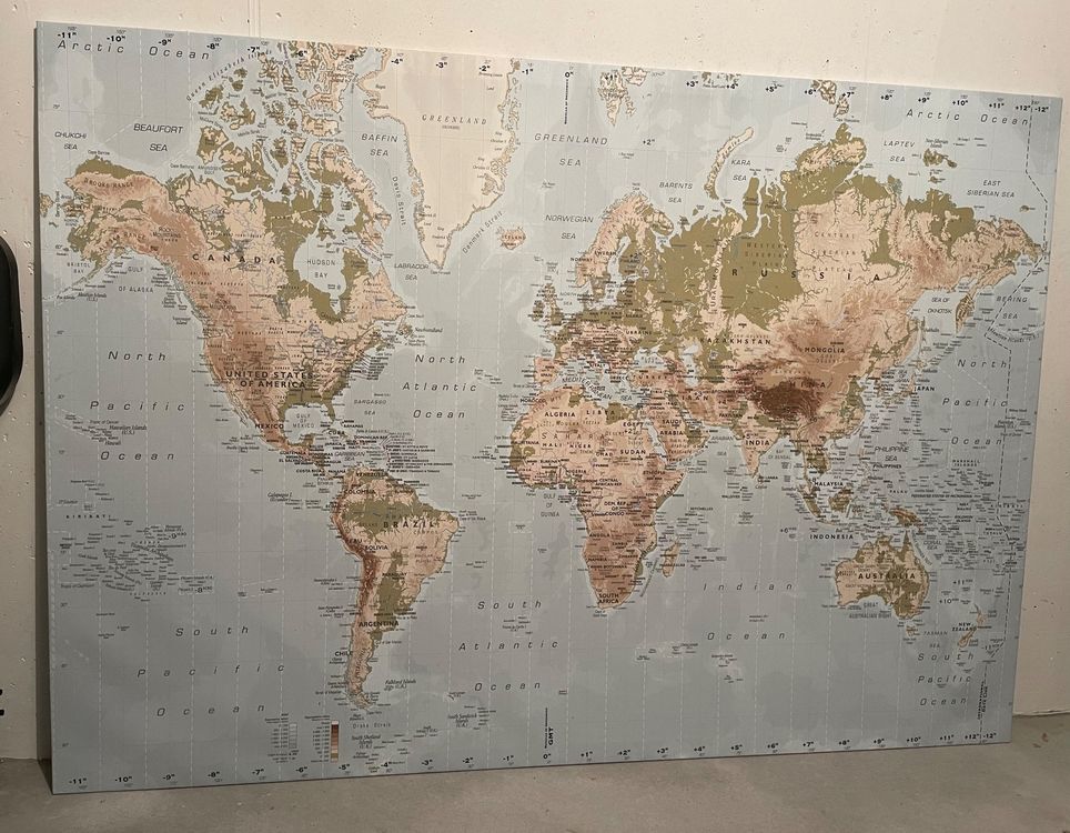 Weltkarte | Kaufen auf Ricardo