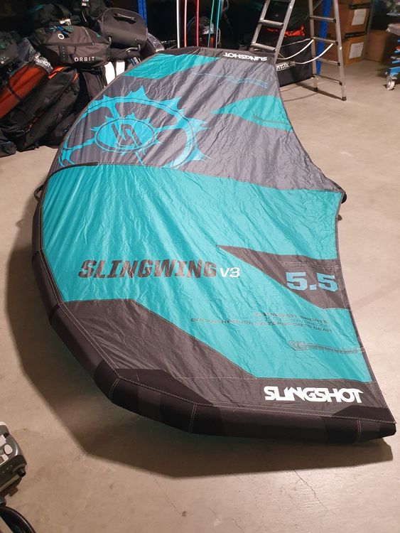 Slingshot Wing Sling Wing V3 5.5m aus Test | Kaufen auf Ricardo