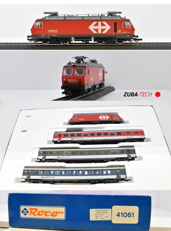 Roco 41061 Zug-Set 4tlg. SBB H0 GS OVP | Acheter sur Ricardo