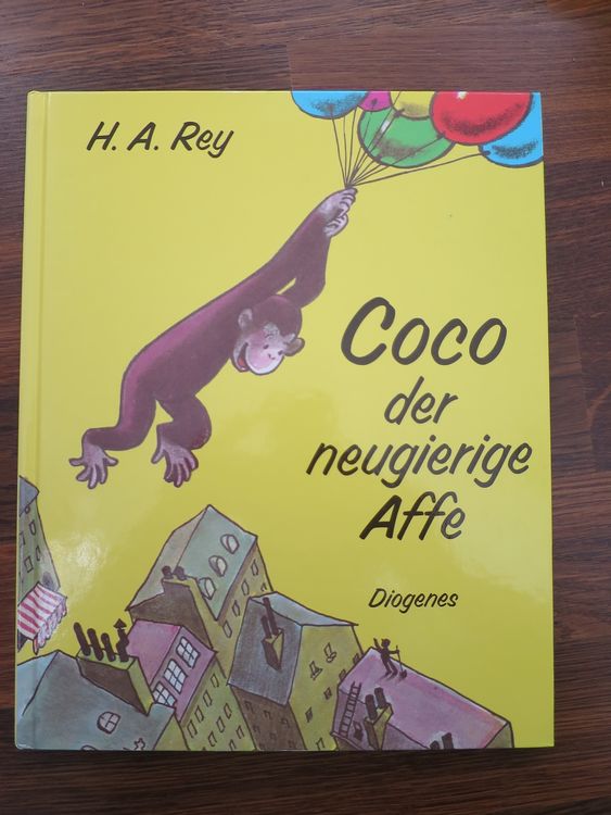 altes Kinderbuch Kind lesen Coco der neugierige Affe | Acheter sur Ricardo