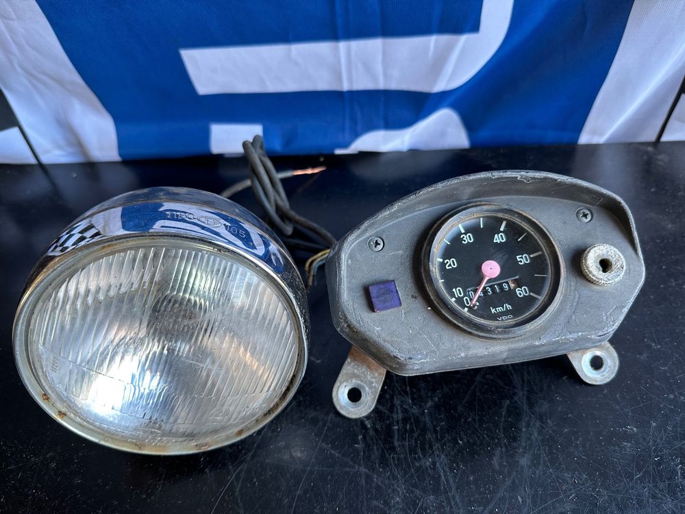 Cockpit VDO + Lampe CEV tipo PUCH SACHS CONDOR | Kaufen auf Ricardo