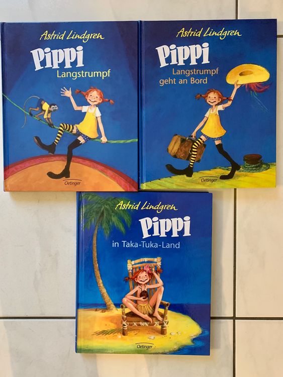 Pippi Langstrumpf, 3 Bücher von Astrid Lindgren | Kaufen auf Ricardo