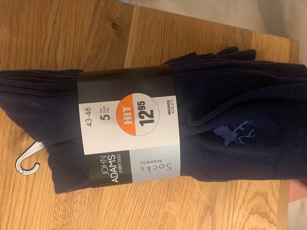 5 Paar John Adams Socken neu und originalverpackt | Kaufen auf Ricardo