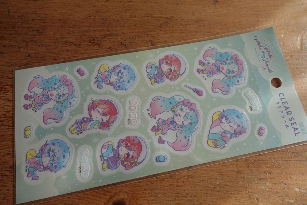 Japan Sticker Sheet - Anime Hatsune Miku Clear Seal | Kaufen auf Ricardo