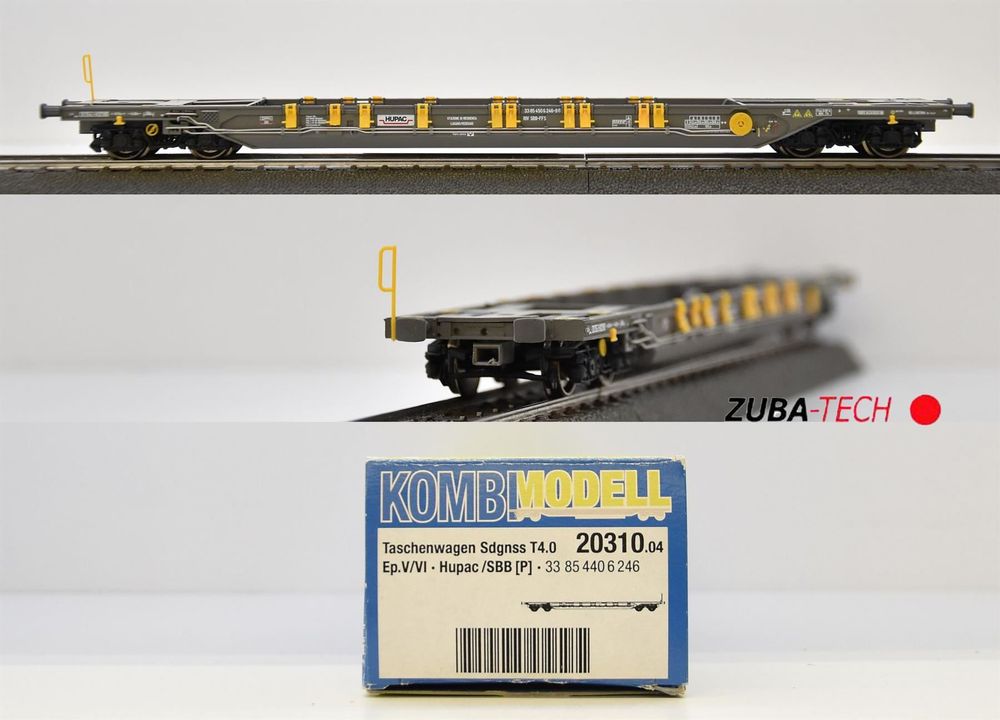 KombiModell 20310 Taschenwagen Hupac SBB | Kaufen auf Ricardo
