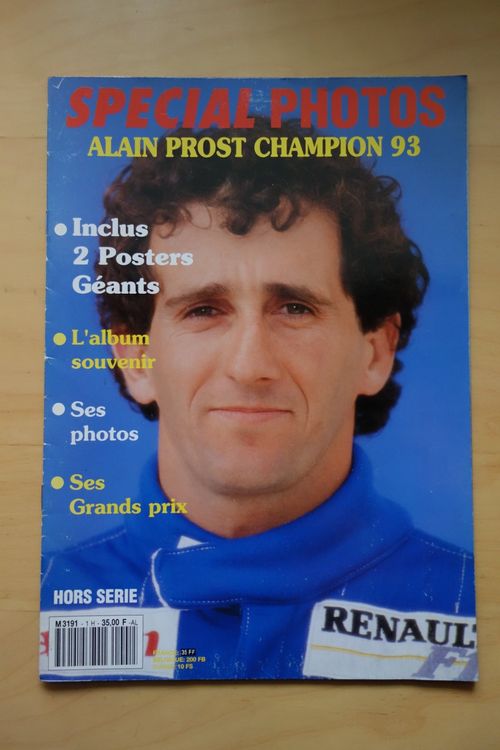 Alain Prost Champion 93 Spécial Photos | Kaufen auf Ricardo