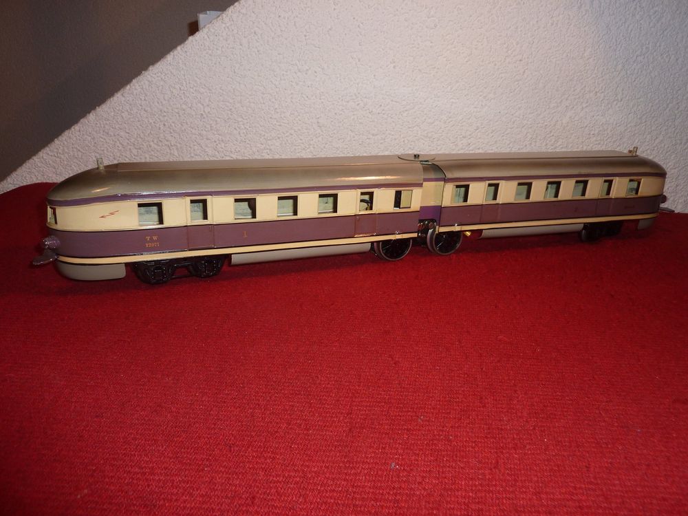 Märklin Tin-Plate Spur 1, Triebwagen TW 12971 | Kaufen auf Ricardo