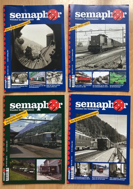 Hefte: Semaphor, Klassiker der Eisenbahnen, Jahrgang 2021 | Kaufen auf ...