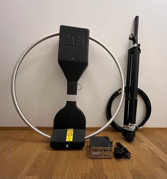 MFJ 1788X Magnetic Loop Antenna mit Stative und Kabel | Kaufen auf Ricardo