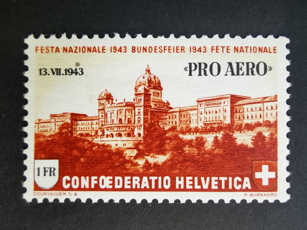TR25 Timbres Suisse Non Obliteré 1943 Pro Aero | Kaufen auf Ricardo