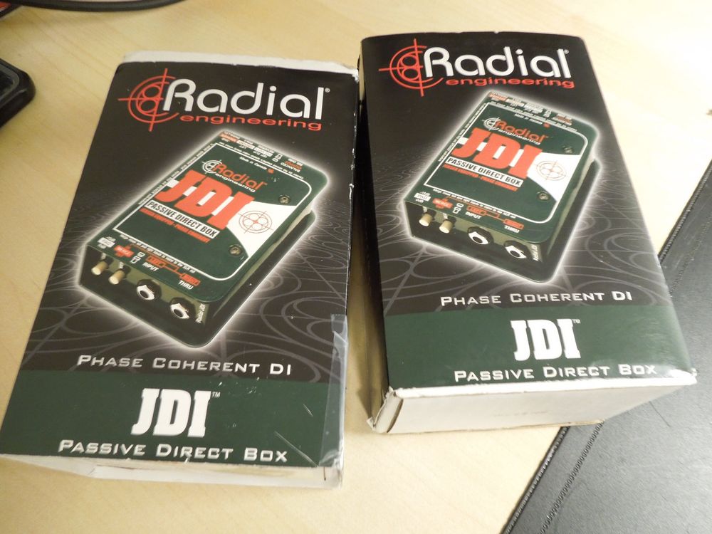 2 Stück Radial JDI passive DI-Box | Kaufen auf Ricardo