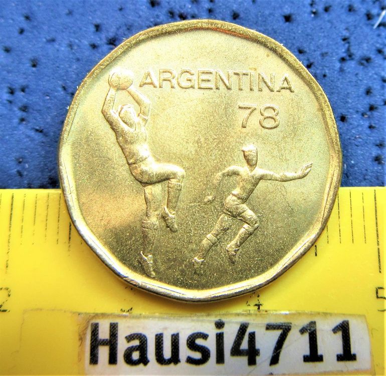 MüNZE ARGENTINA 1978 GOLDIG 20 PESOS | Kaufen auf Ricardo