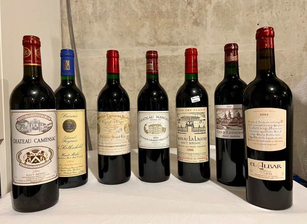 Französische Top-Weine 1981 - 2005 | Kaufen auf Ricardo