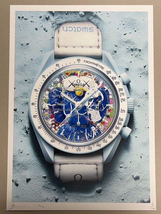 DEATH NYC « Kaws Moonswatch » 9/100 | Kaufen auf Ricardo