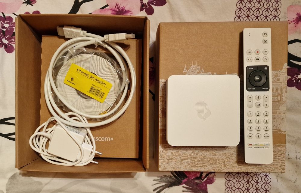 Swisscom Blue TV Box UHD - inkl .Zubehör | Kaufen auf Ricardo