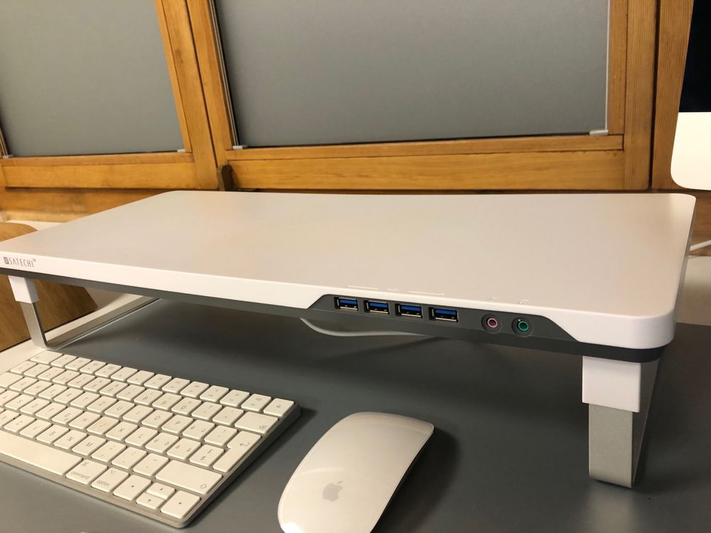 Satechi - F3 Smart Monitor Stand Höhenverstellbar, weiss | Kaufen auf ...