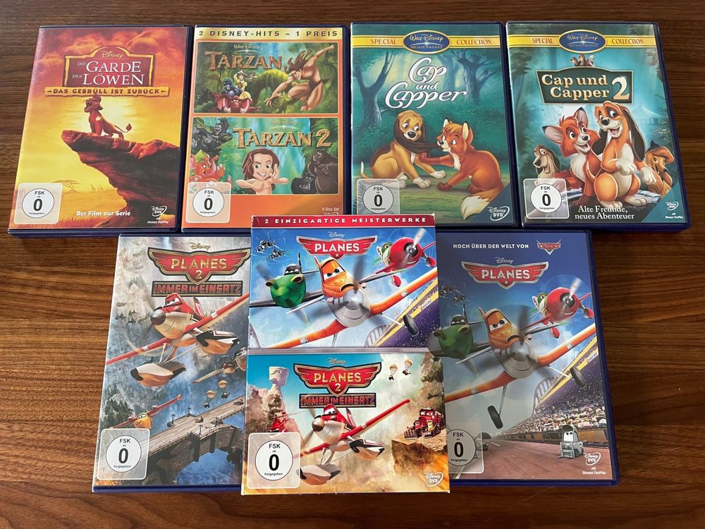 DVD Sammlung 7 Disney Filme | Kaufen auf Ricardo