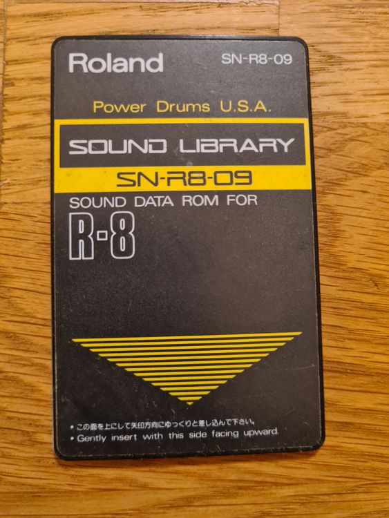 Roland SN-R8-09 Data ROM Sound Library Karte | Kaufen auf Ricardo