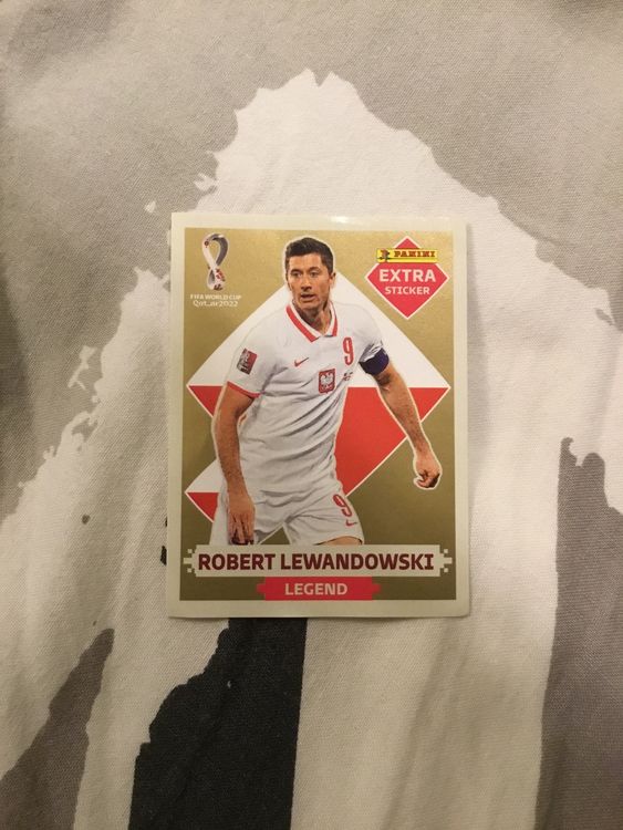 Robert Lewandowski GOLD panini 2022 | Kaufen auf Ricardo