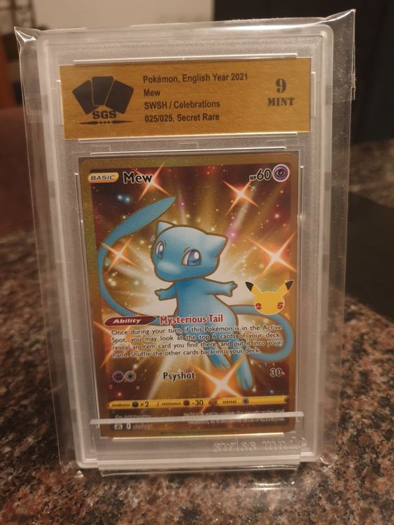 Pokemon Shiny Mew SGS Grading | Kaufen auf Ricardo