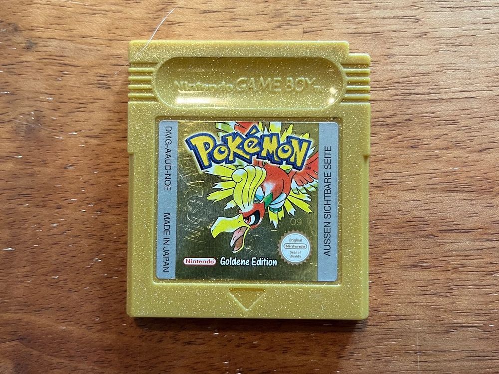 Game Boy Pokémon Edition GOLD (Deutsch) | Kaufen auf Ricardo