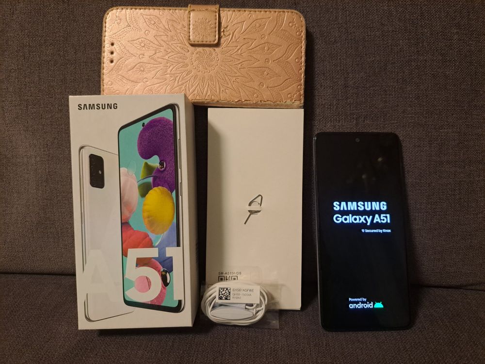Samsung Galaxy A51 128GB Dual Sim mit Hülle | Kaufen auf Ricardo