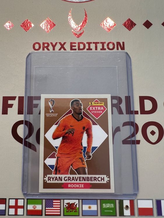Panini Extra Sticker Ryan Gravenberch Bronze | Kaufen auf Ricardo