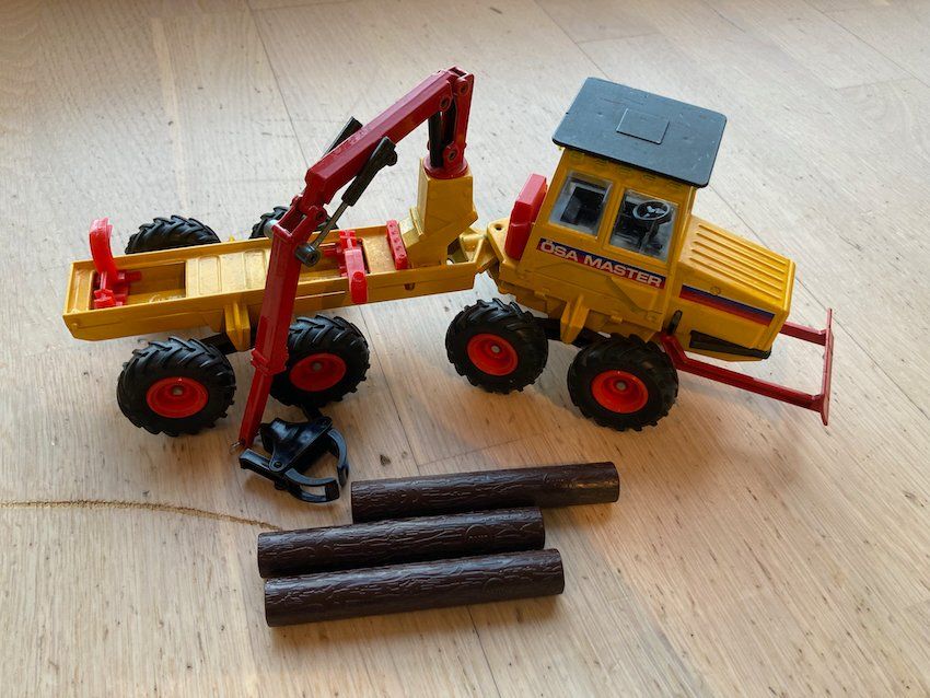 SIKU 4053 ÖSA 280 Master Forstmaschine FMG 1840 gelb rot | Kaufen auf ...