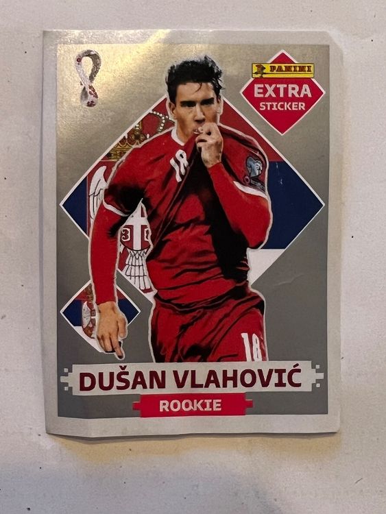 Panini Extra Sticker Dusan Vlahovic Rookie | Kaufen auf Ricardo
