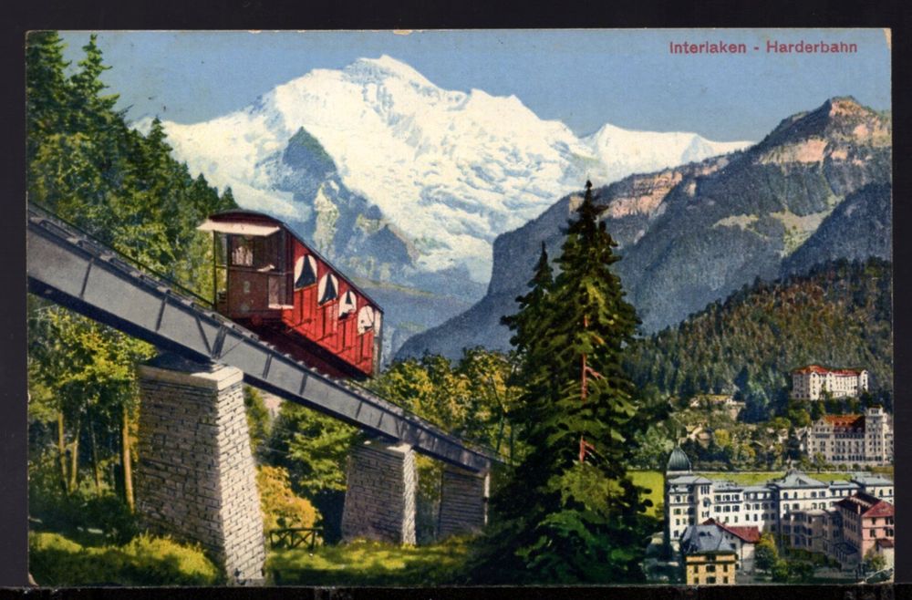 Interlaken Bahn Harderbahn 1923 | Kaufen auf Ricardo