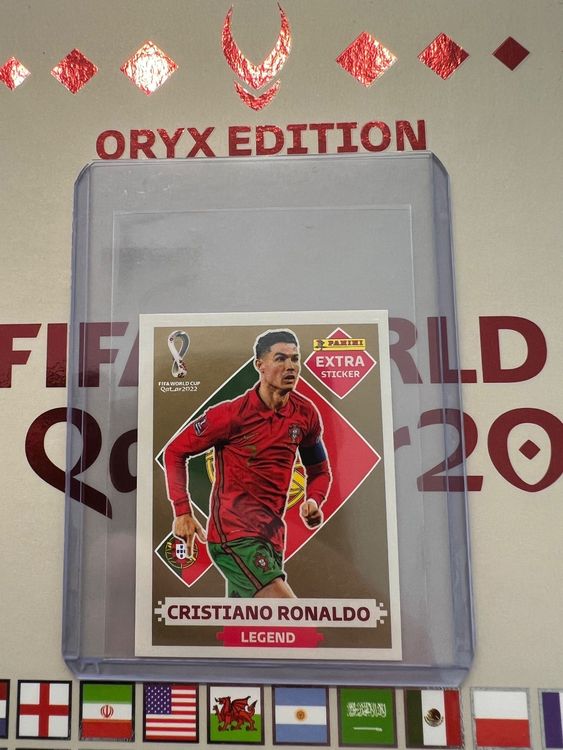 Panini Extra Sticker Cristiano Ronaldo Gold | Kaufen auf Ricardo