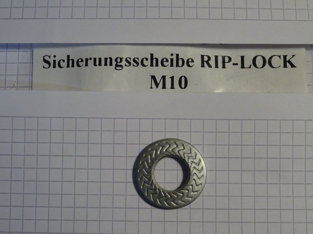 Sicherungsscheibe RIP-LOCK M10 / 32 Stück / ab 1.- | Kaufen auf Ricardo