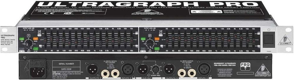 Graphic Equalizer Behringer FBQ1502 | Kaufen auf Ricardo