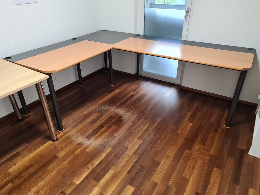 Grosser, robuster Eckschreibtisch | Acheter sur Ricardo