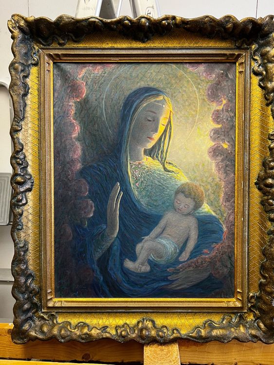 Gemälde Madonna Sign. Jakob Häne | Acheter sur Ricardo