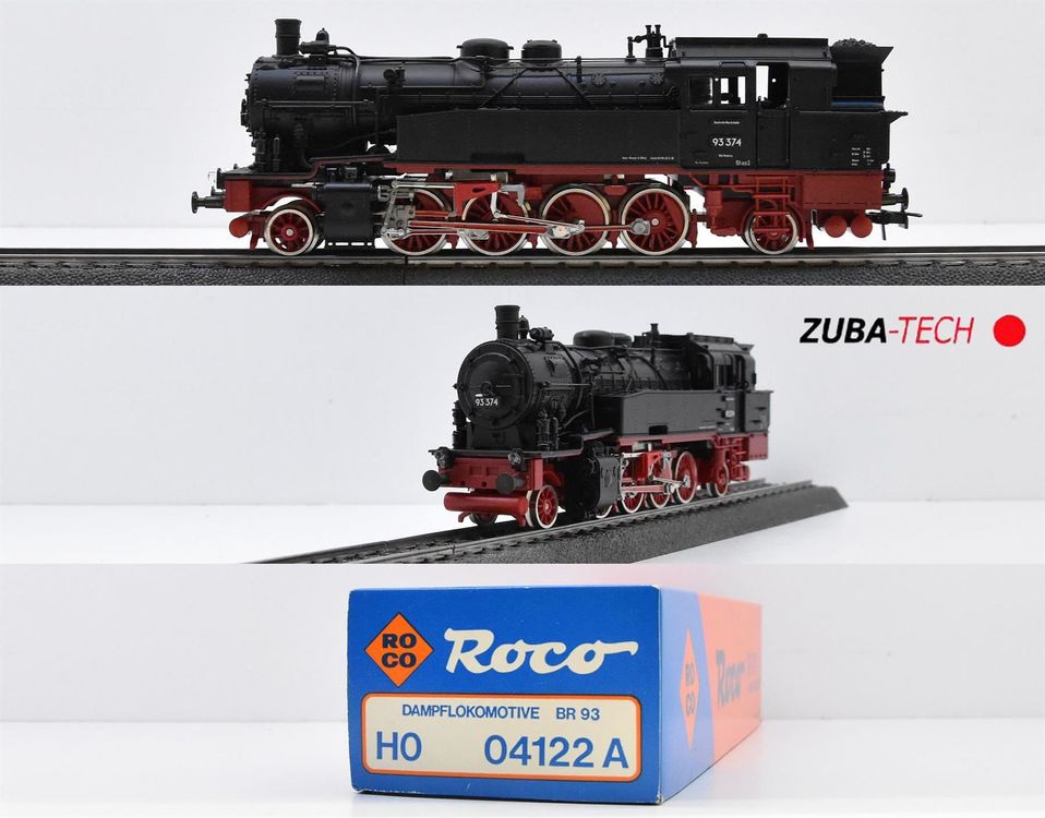 Roco 04122A Dampflok BR 93 DR H0 GS OVP | Acheter sur Ricardo