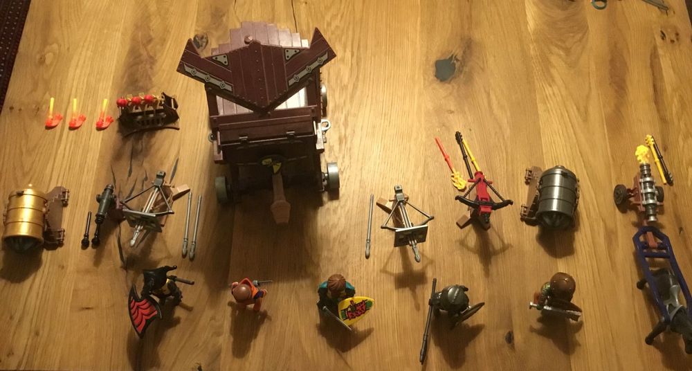 Playmobil Stürmungs-Turm, Katapult, Kanonen, Ritter | Kaufen auf Ricardo
