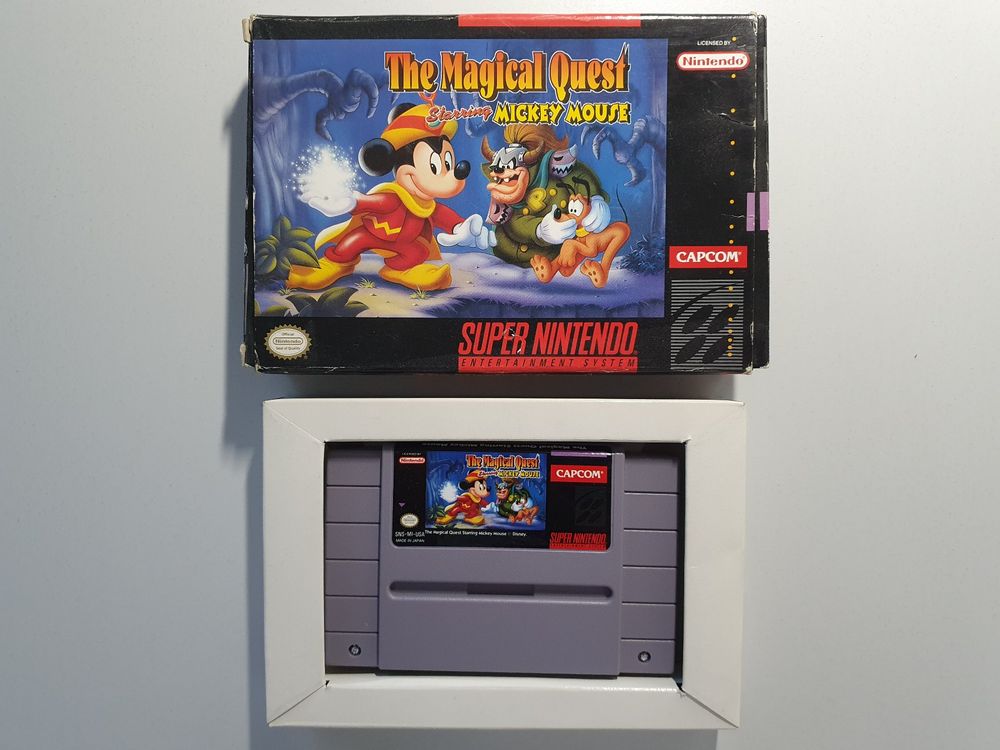 SNES - The Magical Quest star. Mickey Mouse (NTSC-U) in OVP | Kaufen ...