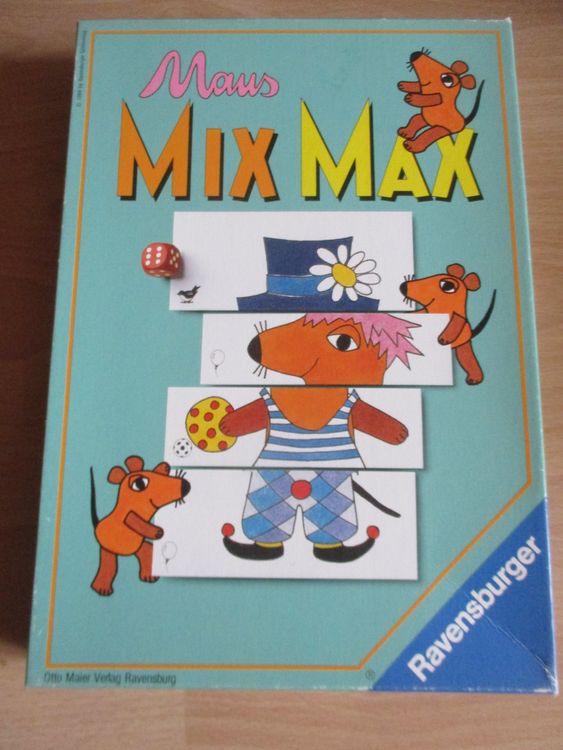 MIX MAX, WÜRFELSPIEL, DIE MAUS VOM ARD | Kaufen auf Ricardo