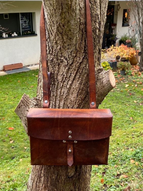 1972 Original Vintage Ledertasche Schweizer Armee | Kaufen auf Ricardo