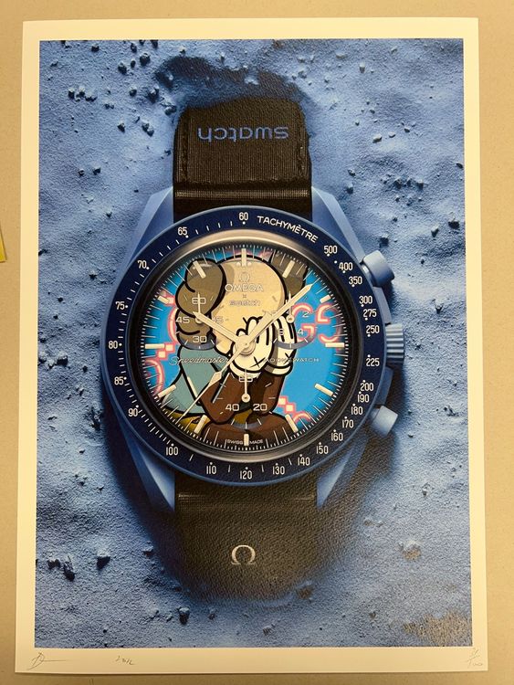 DEATH NYC « Kaws Moonswatch » 31/100 | Kaufen auf Ricardo