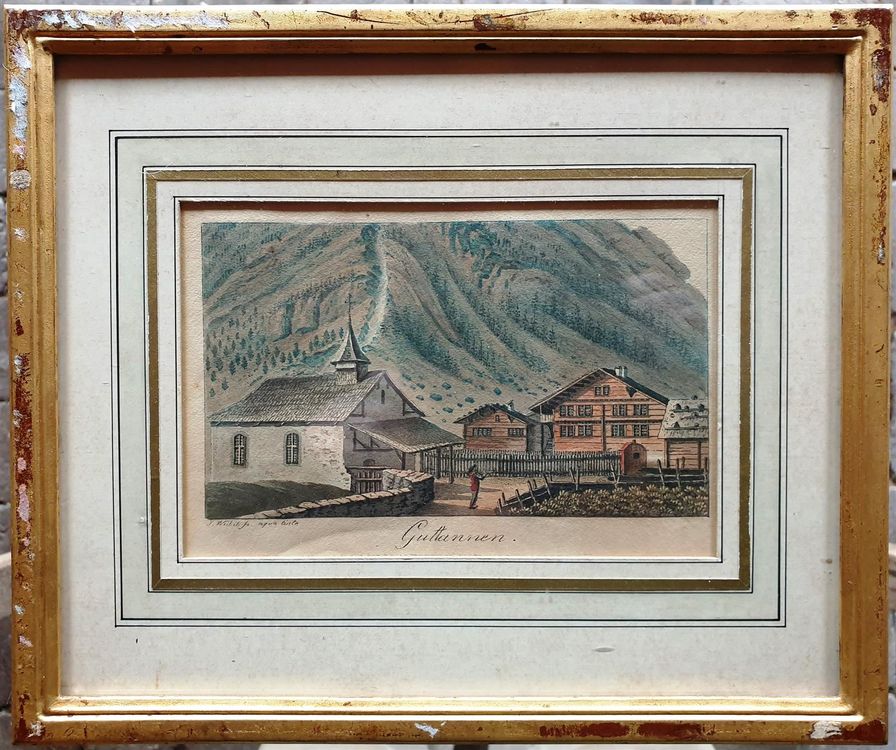 Jakob Samuel Weibel Kirche Guttannen | Kaufen auf Ricardo