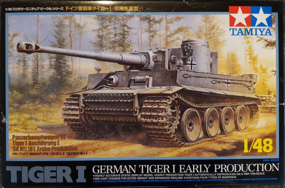 TAMIYA 32504+32509 TIGER I+ROAD SIGN SET BAUSATZ 1:48 NOS | Acheter sur ...