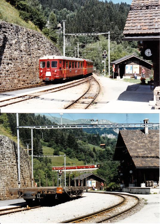 RhB Rhätische Bahn Chur Arosa St. Peter-Molinis 2 Fotos | Kaufen auf ...