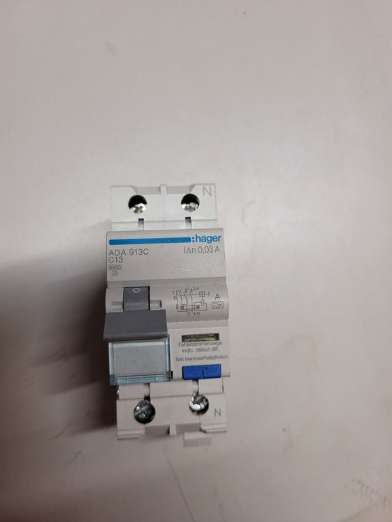 FI/LS-Schalter Hager C 13A 30mA A | Kaufen auf Ricardo